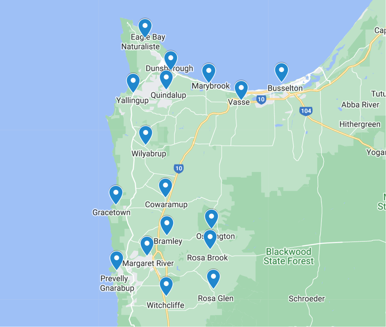 Service Areas - Total Arbor Solutions